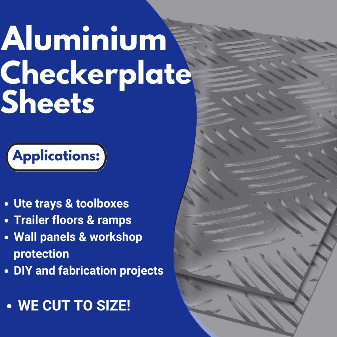 Aluminium Checkerplate Sheet – 1.6mm – Protrade Supplies